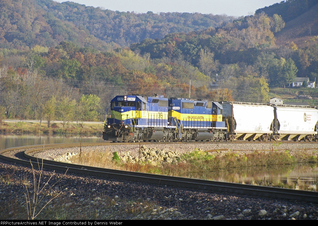 DM&E 6367, ICE's Marquette Sub.